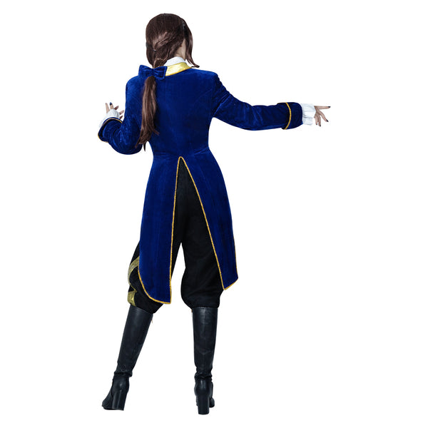 Prince Beast Beauty And The Beast Costume Cosplay Halloween Carnival C ...