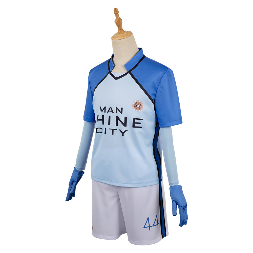 Blue Lock New Hero Battle MANSHINE CITY Team Uniform Unisex Cosplay Co ...