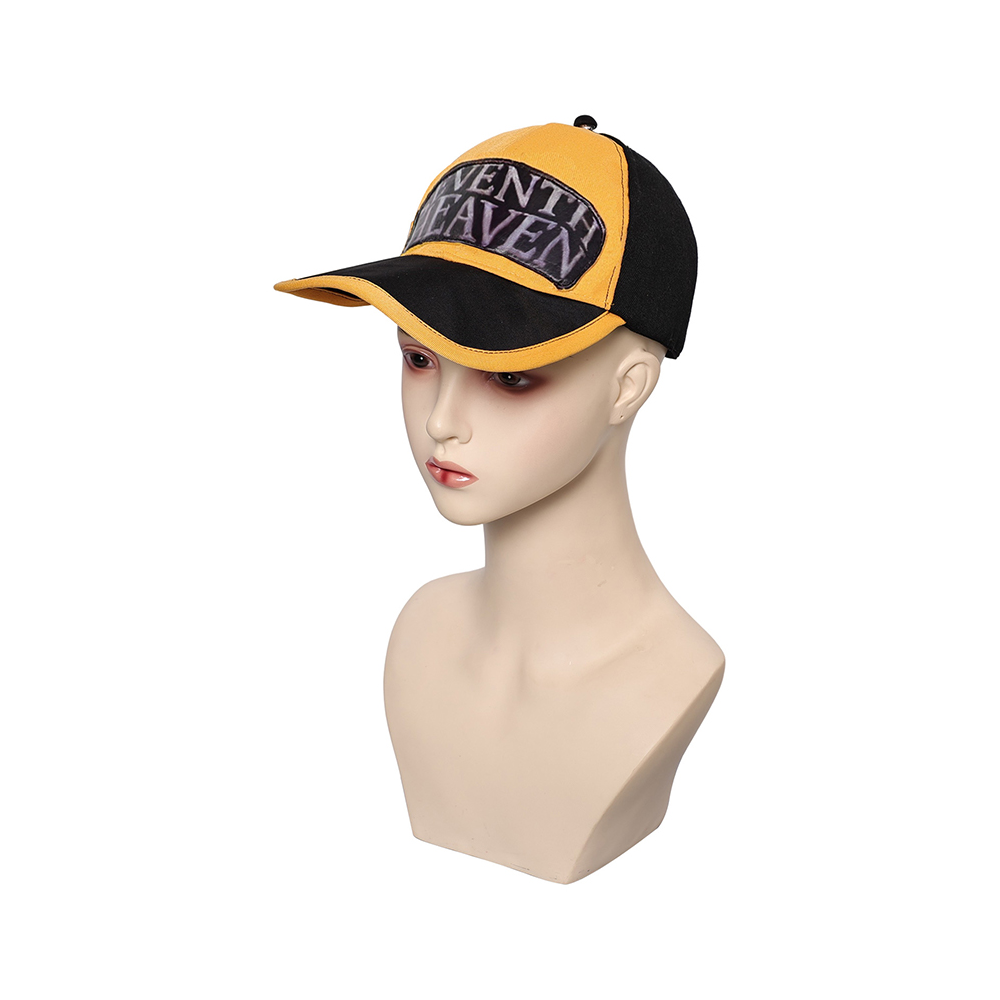 Final Fantasy VII Tifa Lockhart Yellow Baseball Cap Cosplay Costume Ou ...