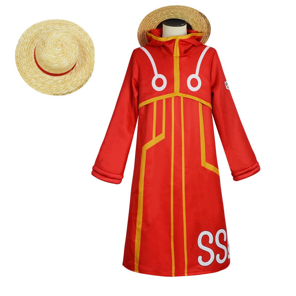One Piece Monkey D. Luffy Future Island Egghead Arc Cosplay Costume Un ...