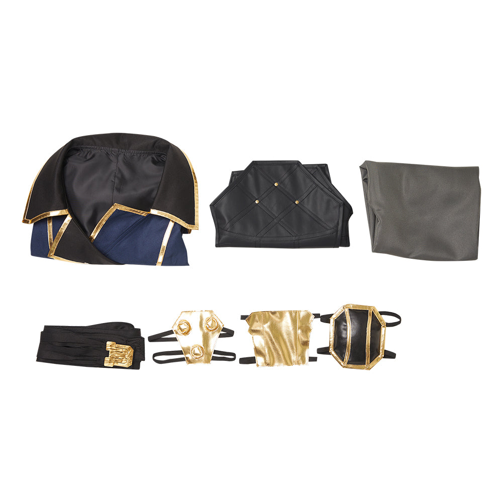 Arcane: League of Legends (2024) Season 2 Vi Blue Officer Uniform Outf ...