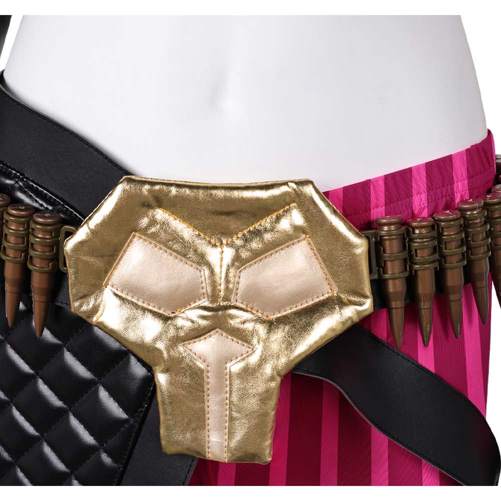 Arcane: League of Legends Season 2 Jinx Purple Outfits Cosplay Costume ...