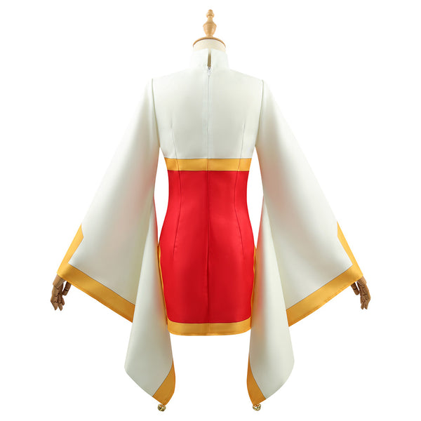 Cardcaptor Sakura Costume Meiling Li Cosplay Red Robe For Adult Female ...