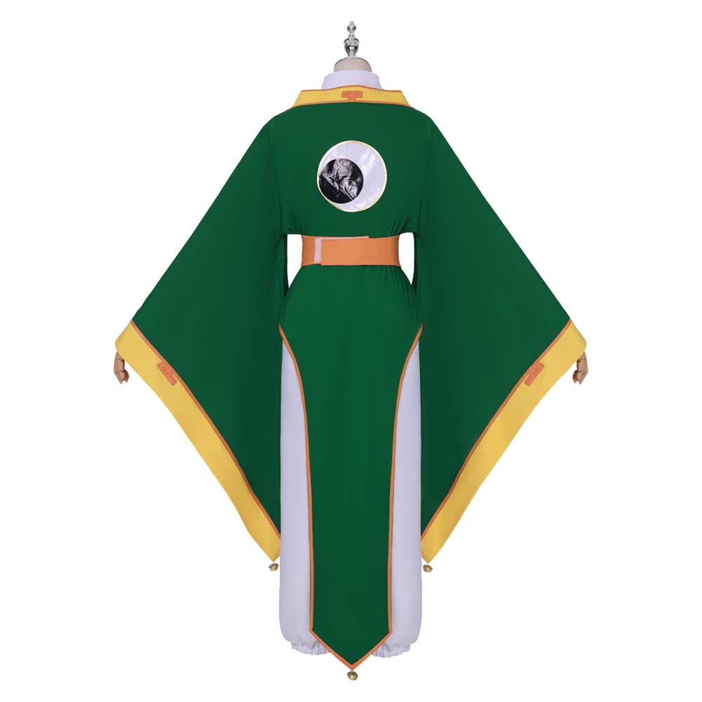 Cardcaptor Sakura Li Shaoran Anime Character Green Robe Combat Suit Co ...