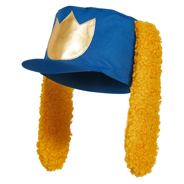 Dog Man Cosplay Hat Unsiex Blue Yellow Hat Cap With Ear Costume Access ...