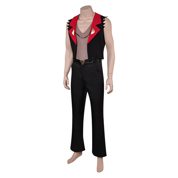 Helluva Boss Satan Cosplay Costume Male Black Suit Halloween Carnival ...