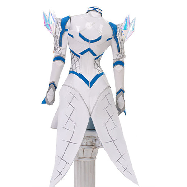 Emma Grace Cosplay White Queen White Blue Costume For Adult Female Hal ...