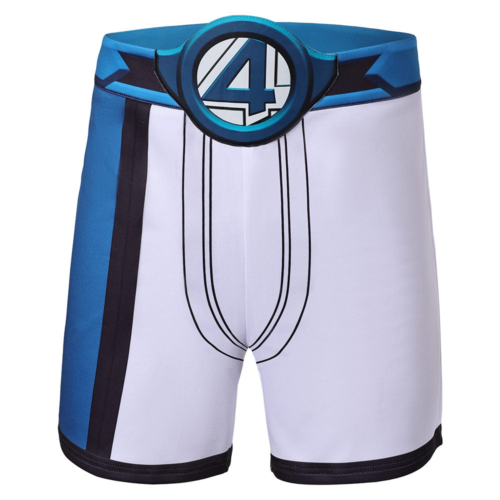Mv Rivals The Thing Cosplay Fantastic Four Costume Male Blue Pants Hal ...