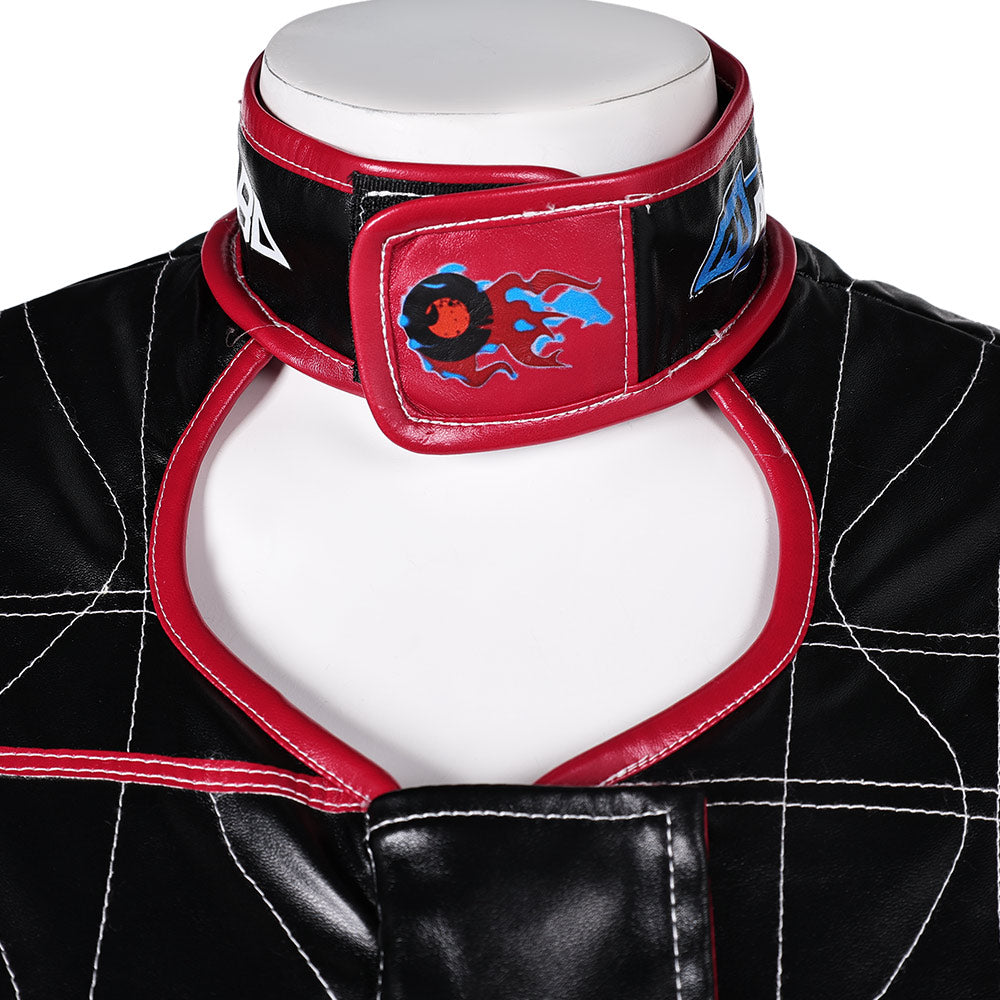 Cyberpunk 2077 Panam Palmer Black Red Jacket Cosplay Costume Outfits H ...