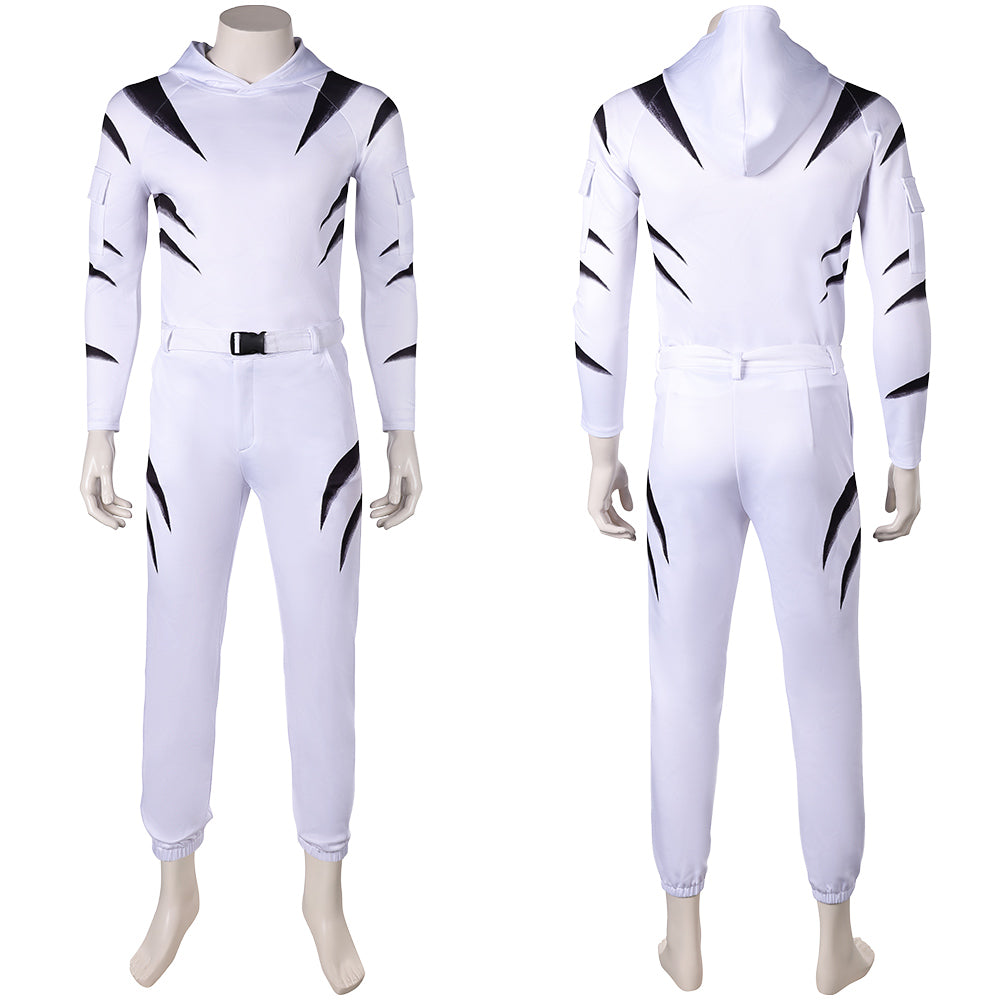 Daredevil Born Again 2025 Costume White Tiger Cosplay White Suit For A ...