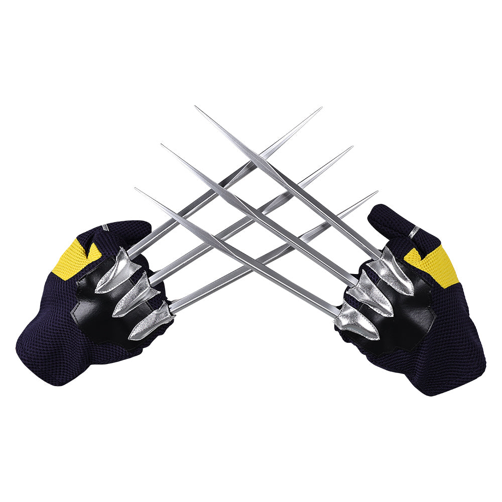 Deadpool & Wolverine Wolverine Logan Gloves Claws Cosplay Accessories ...