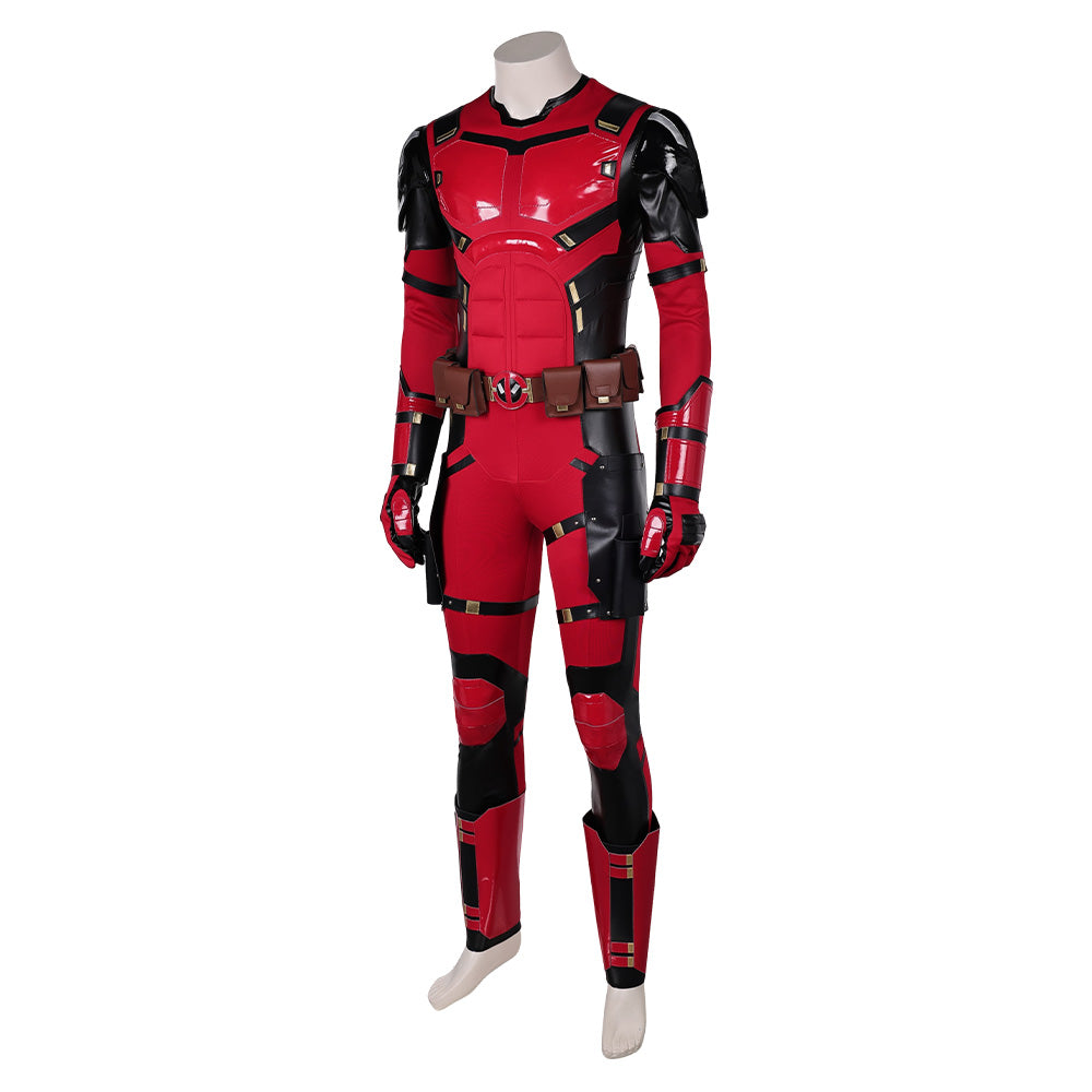 Deadpool&Wolverine Deadpool Variants Nice Pool Cosplay Red Jumpsuit Co ...