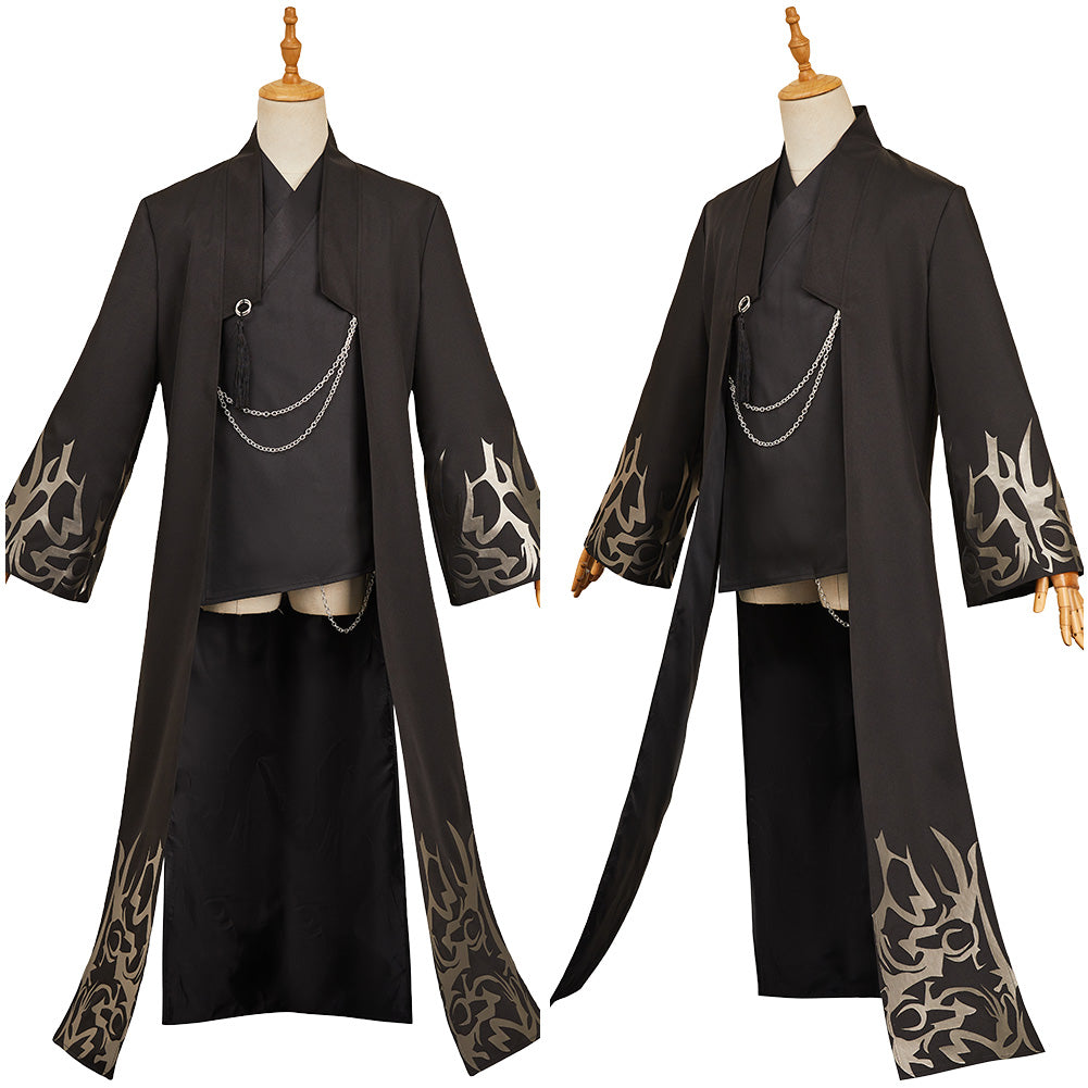 Jinu Cosplay Black Demon Suit For Chidlren Unisex Halloween Carnival S ...