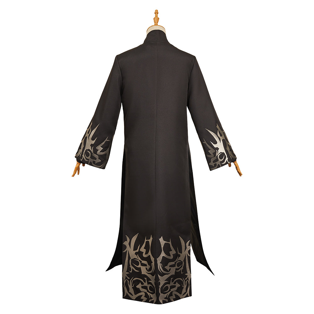 Kpop Demon Hunters Jinu Cosplay Black Demon Suit For Chidlren Unisex H ...