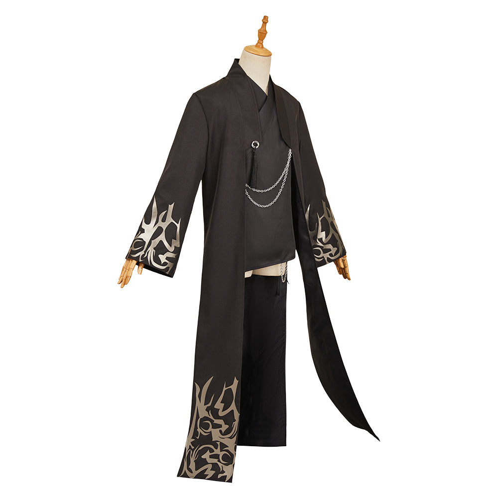 Jinu Cosplay Black Demon Suit For Chidlren Unisex Halloween Carnival S ...