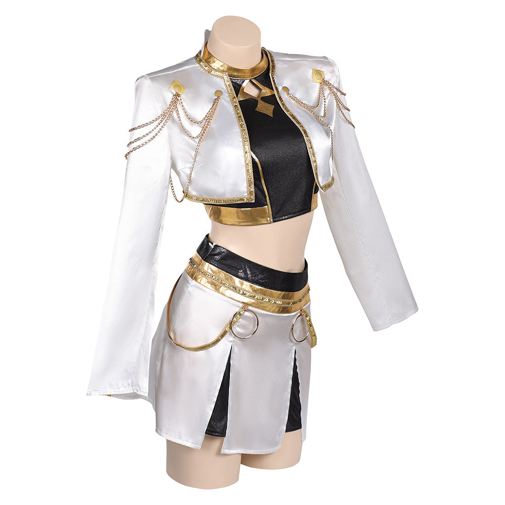 Demon Hunters Zoey Cosplay Costume Halloween Carnival Party Suit ...