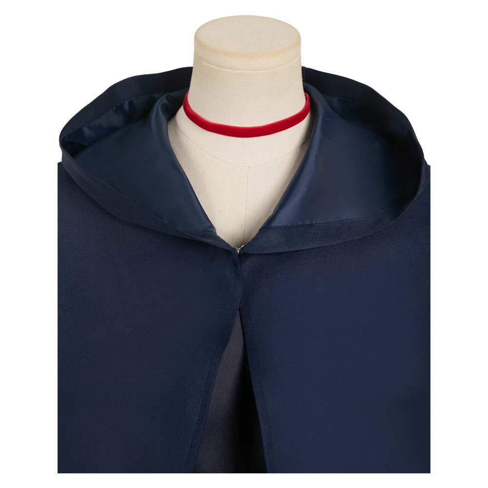 Dungeon Meshi Falin Dark Blue School Uniform Suit Cosplay Costume Outf ...