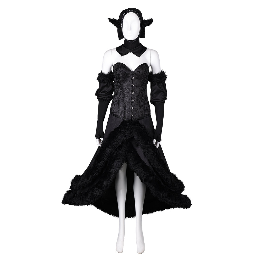 Dungeon Meshi Marcille Donato Master of the Dungeon Black Set Cosplay ...