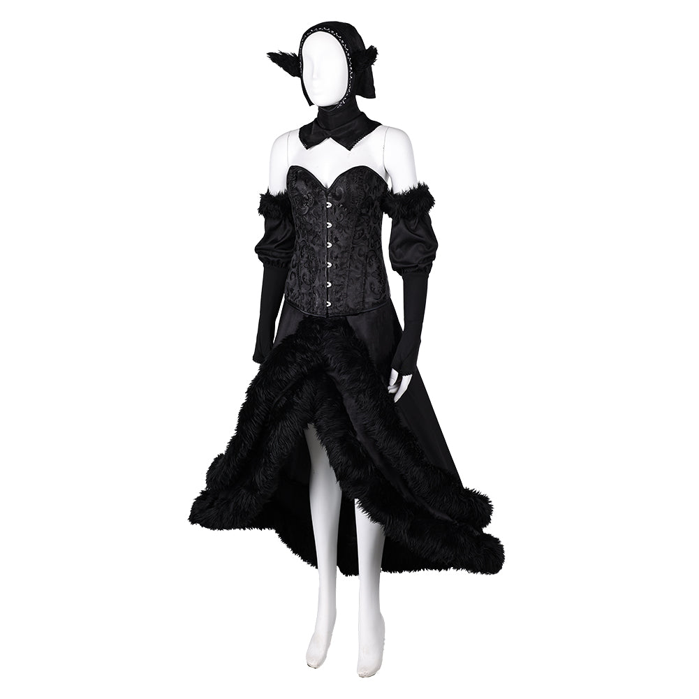 Dungeon Meshi Marcille Donato Master of the Dungeon Black Set Cosplay ...