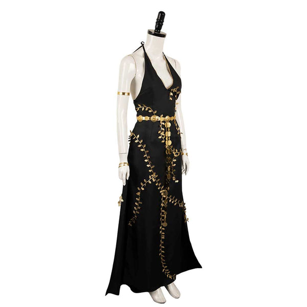 Elden Ring Queen Marika the Eternal Black Dress Cosplay Costume Outfit ...