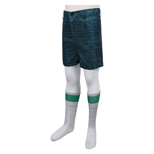 Elio 2025 Kids Cosplay Costume Green Pant Sock Set For Unisex Children ...