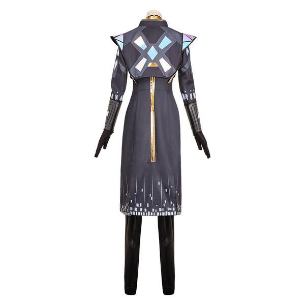 The White Queen X-Revolution Costume Emma Frost Cosplay Black Suit For ...