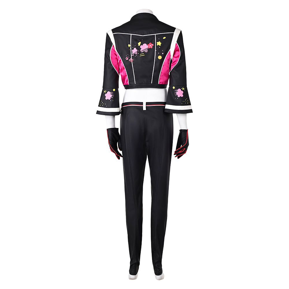 Fatal Fury Costume Mai Shiranui Cosplay Black Suit For Adult Female Ha ...