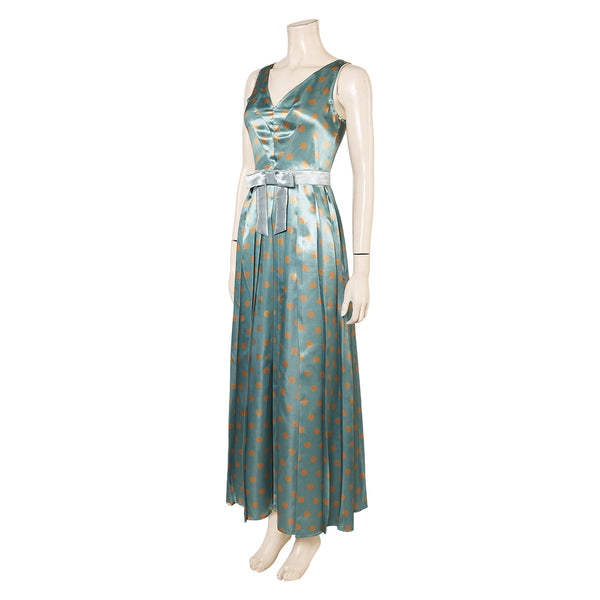 Final Destination Iris Campbell Green Dress Cosplay Costume For Adult ...