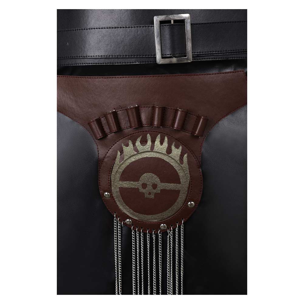 Furiosa: A Mad Max Saga Rictus Erectus Black Set Cosplay Costume Outfi ...