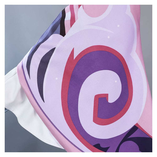 Genshin Impact Costume Yumemizuki Mizuki Cosplay Purple Outfit For Adu ...