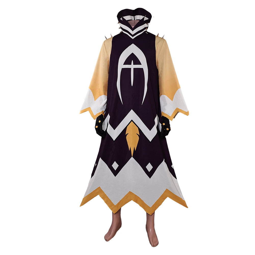 Hazbin Hotel Adam Combat Suit Robe Unisex Cosplay Costume Outfits Hall ...