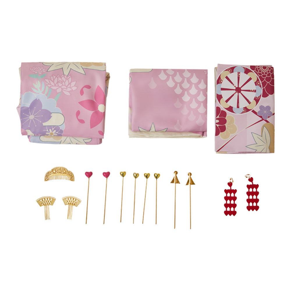 Hazbin Hotel Angel Dust Woman Pink Cosplay Costume Bathrobe Halloween ...