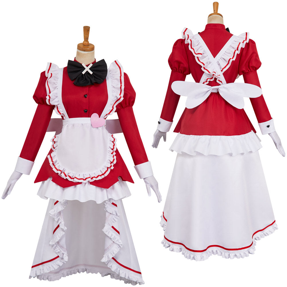 Hazbin Hotel Carmilla Carmine Cosplay Costume For Adult Female Hallowe ...