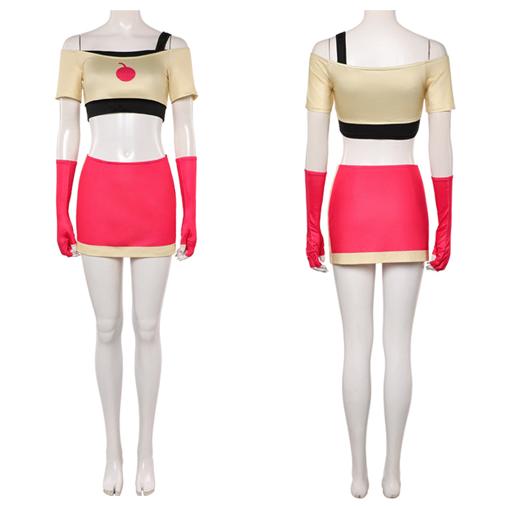 Hazbin Hotel Cherri Bomb Cosplay Costume For Adult Female Halloween Ca ...