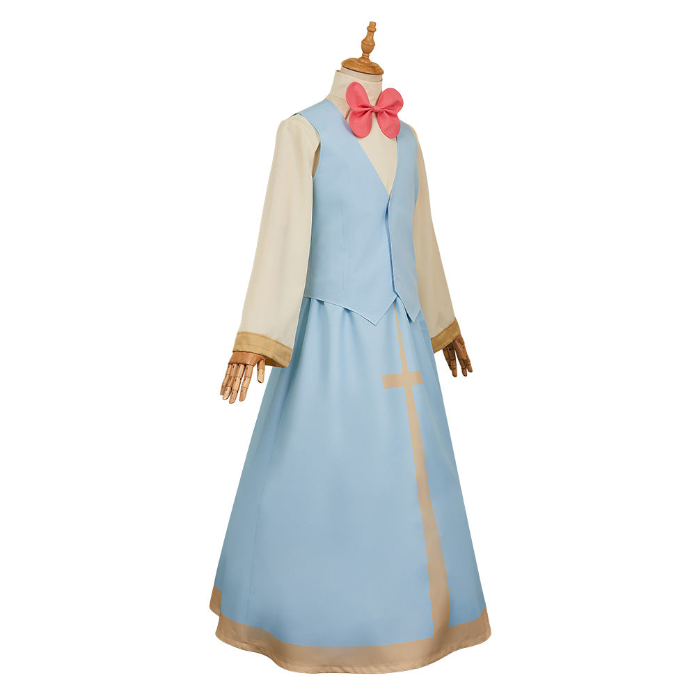 Hazbin Hotel St.Peter Blue Cosplay Costume For Adult Male Halloween Ca ...