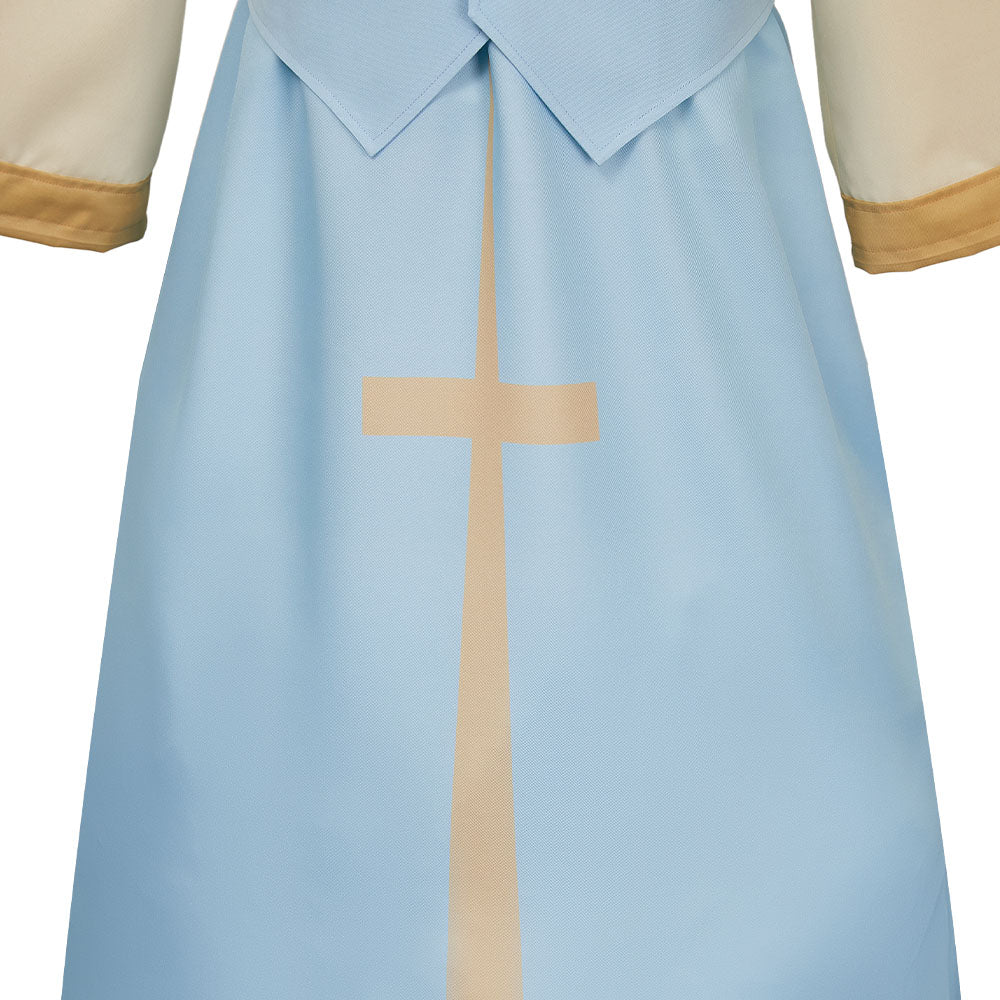 Hazbin Hotel St.Peter Blue Cosplay Costume For Adult Male Halloween Ca ...