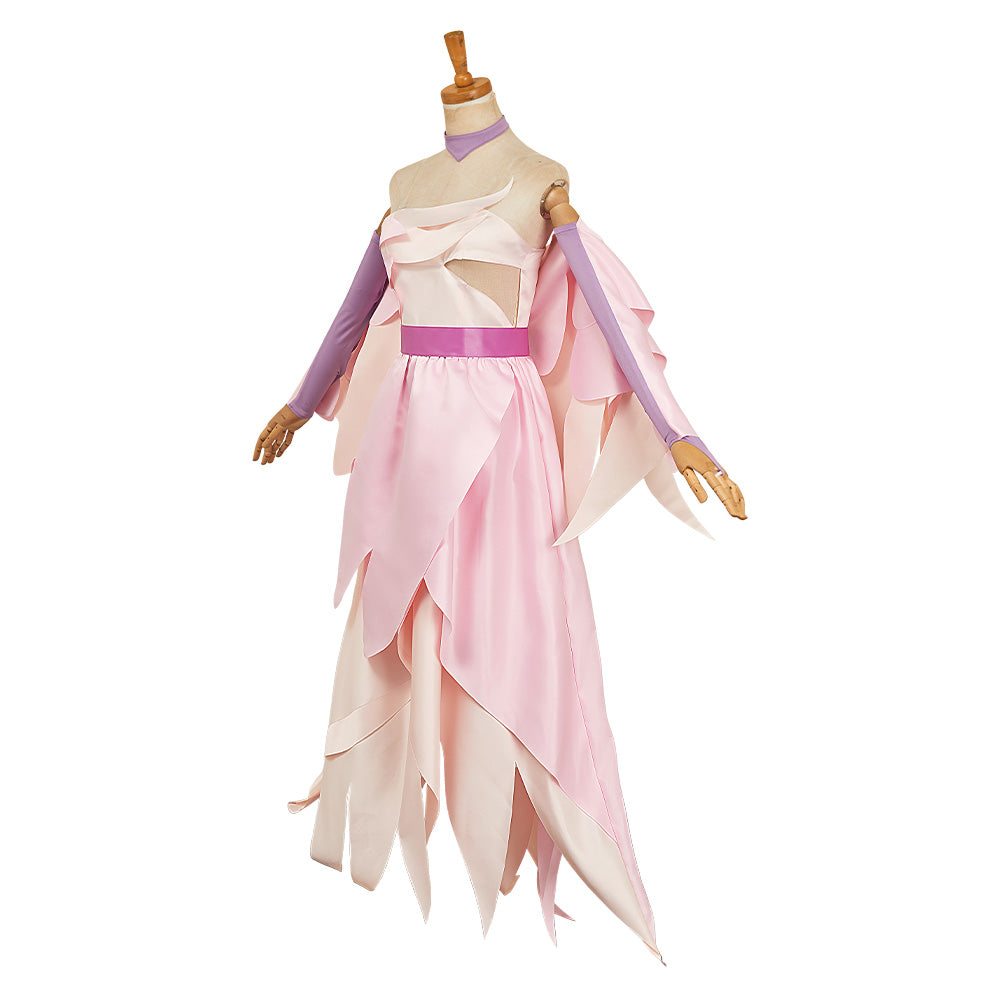 Hazbin Hotel Velvette Woman Pink Cosplay Costume Halloween Carnival Pa ...