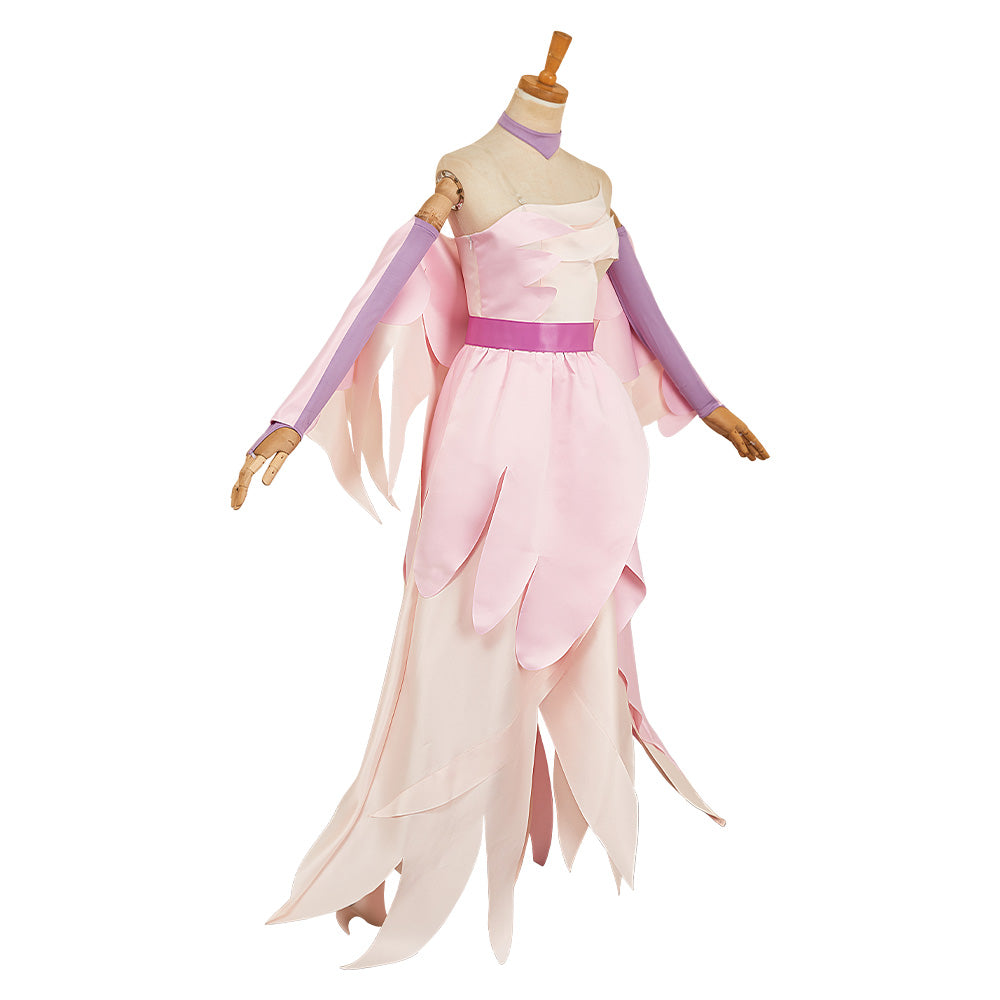 Hazbin Hotel Velvette Woman Pink Cosplay Costume Halloween Carnival Pa ...