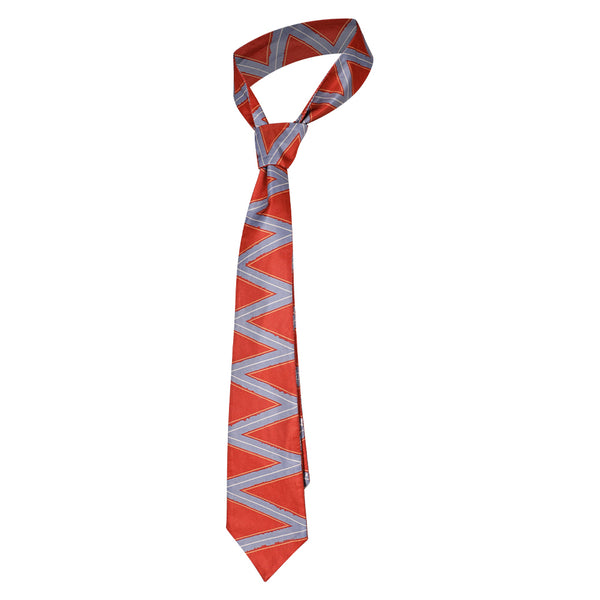 Inside Out 2 Anger Tie Adult Unisex Red Necktie Halloween Carnival Cos ...