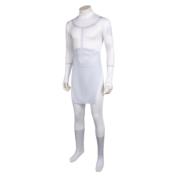 Invincible Costume Mark Grayson Cosplay Viltrumite Uniform White Jumps ...