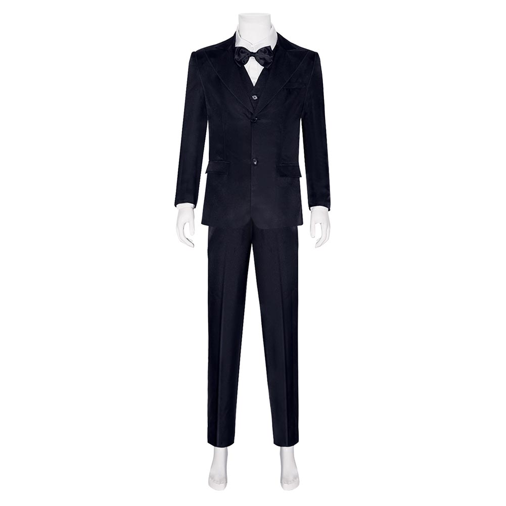 Joker Arthur Fleck Black Suit Movie Character Cosplay Costume Outfits ...