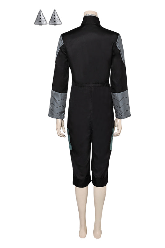 Kaiju No.8 Ashiro Mina Cosplay Costume Halloween Carnival Party Suit ...