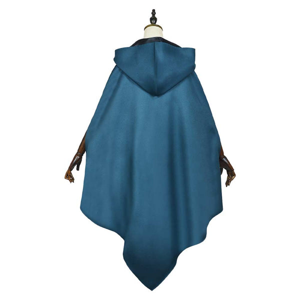 Arcane League of Legends Costume JInx Cosplay Blue Cape For Unisex Adu ...