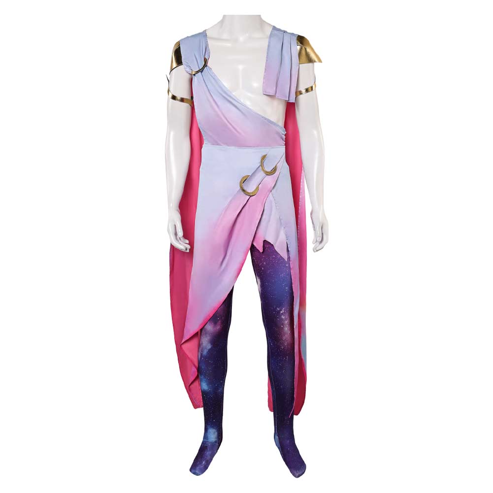 Arcane League of Legends Costume Viktor Cosplay Pink Purple Outfit For ...