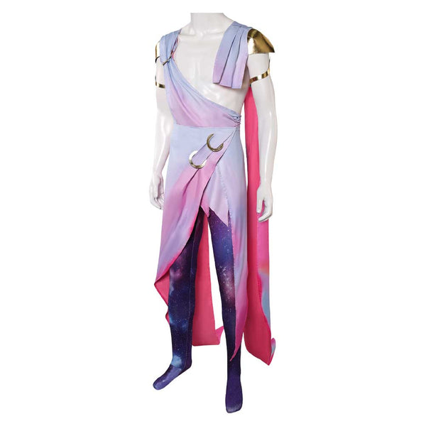 Arcane League of Legends Costume Viktor Cosplay Pink Purple Outfit For ...