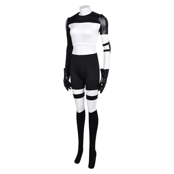 Love Death Robots 2025 Costume Robot Cosplay Black Suit For Adult Fema ...