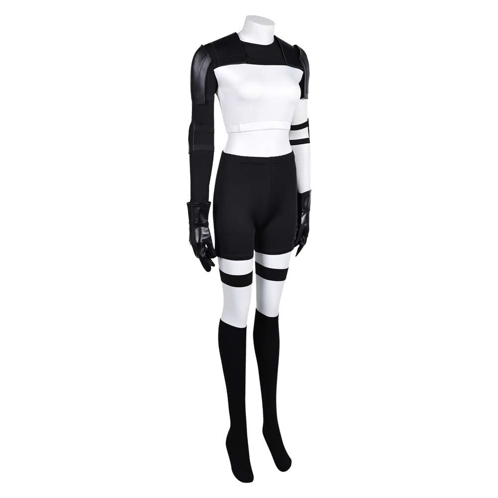 Love Death Robots 2025 Costume Robot Cosplay Black Suit For Adult Fema ...