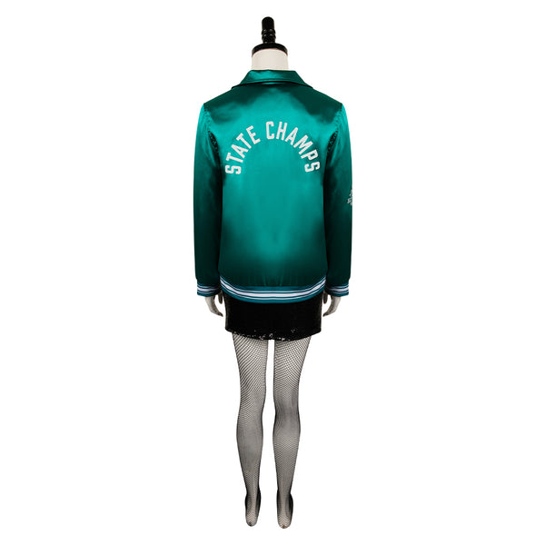 Maxine Green Black Set Cosplay Costume Outfits Halloween Carnival Suit ...