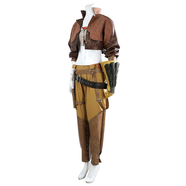 Monster Hunter Costume Wilds Gemma Cosplay Brown Outfit For Adult Fema ...