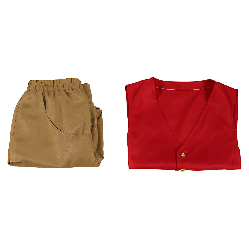 One Piece Luffy Cosplay Costume Men Halloween Carnival Party Suit ...